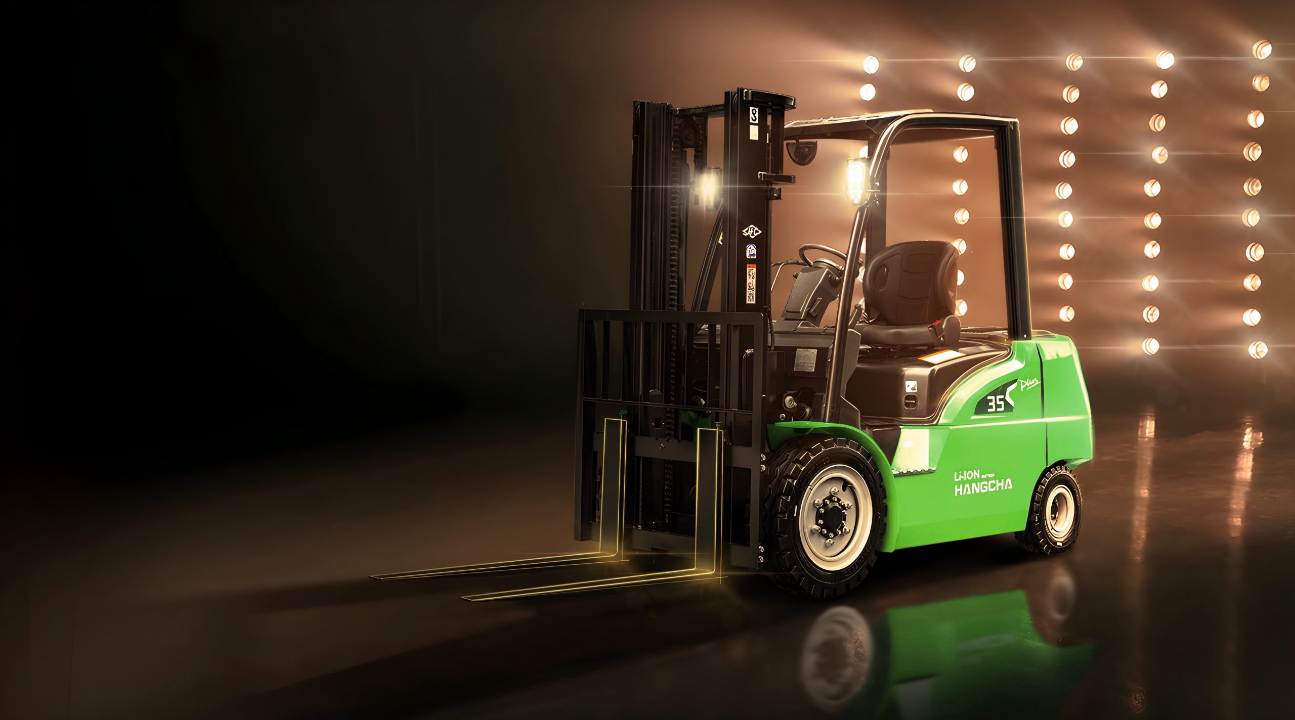 Elektrinis krautuvas Linde E18 - Krautera